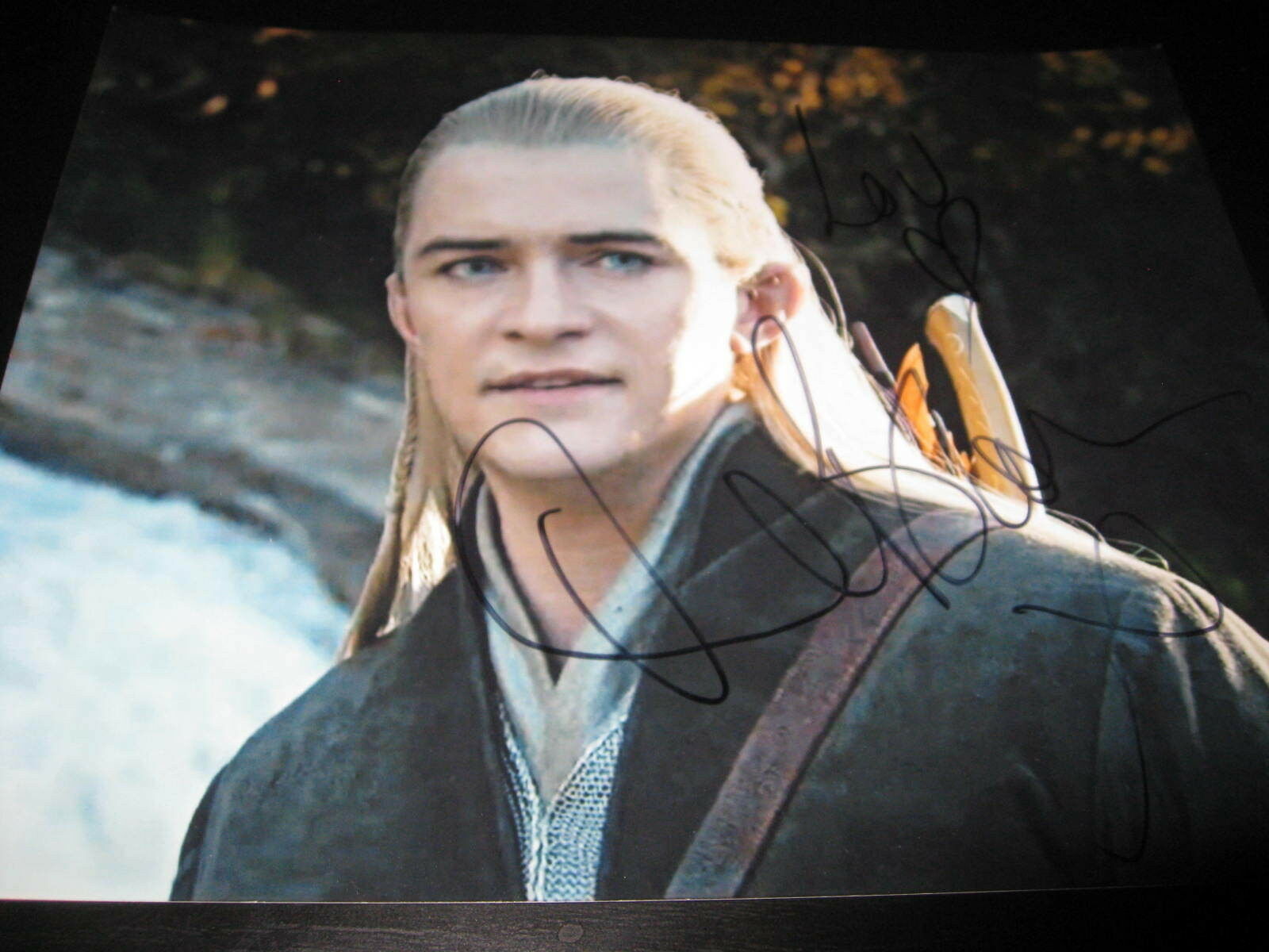 ORLANDO BLOOM SIGNED AUTOGRAPH 8x10 PHOTO THE HOBBIT PROMO IN PERSON ...