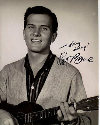 PAT BOONE Signed Autographed Photo GREAT CONTENT | Autographia