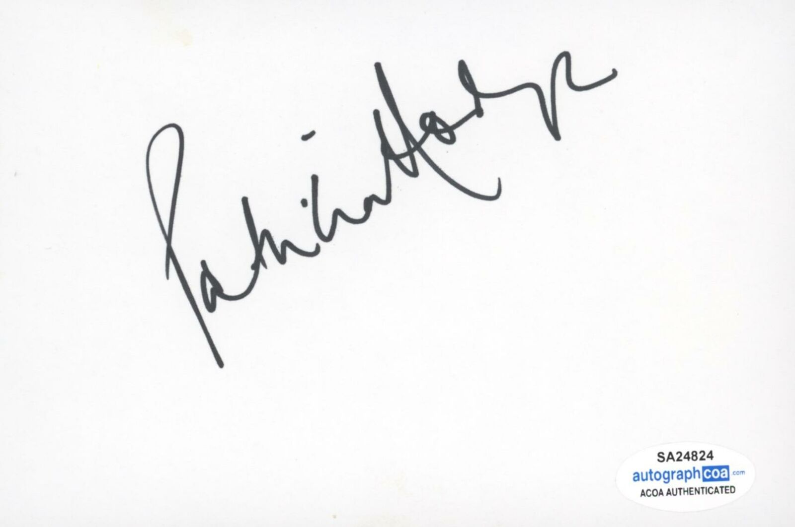 Patricia Hodge Autographed Signed Index Card Actress ACOA Collectible ...