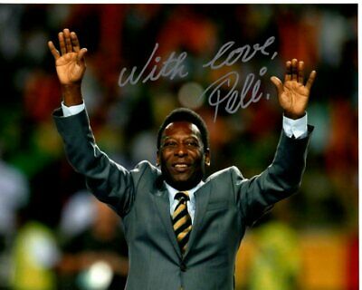 PELE signed autographed SOCCER photo RARE! | Autographia