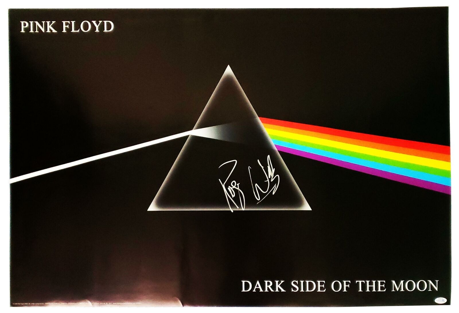 Pink Floyd Roger Waters Autographed Signed 24x36 Poster | Autographia