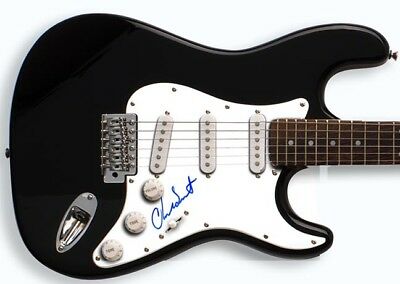 RHCP Autographed Chad Smith Signed Guitar Photo Proof PSA AFTA AFTAL ...