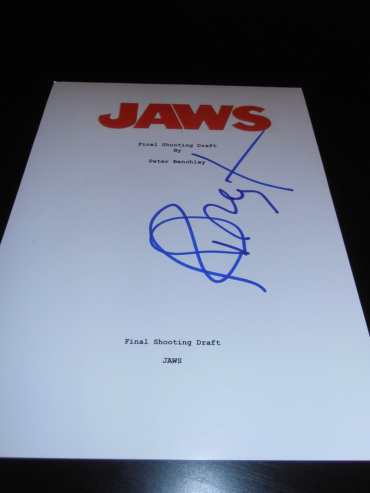 RICHARD DREYFUSS SIGNED AUTOGRAPH 8x10 PHOTO JAWS IN PERSON COA AUTO ...