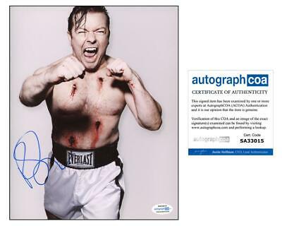 Ricky Gervais "Out of England" AUTOGRAPH Signed 8x10 Photo C ACOA ...