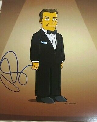 Ricky Gervais signed autographed 8x10 photo Office Simpsons | Autographia