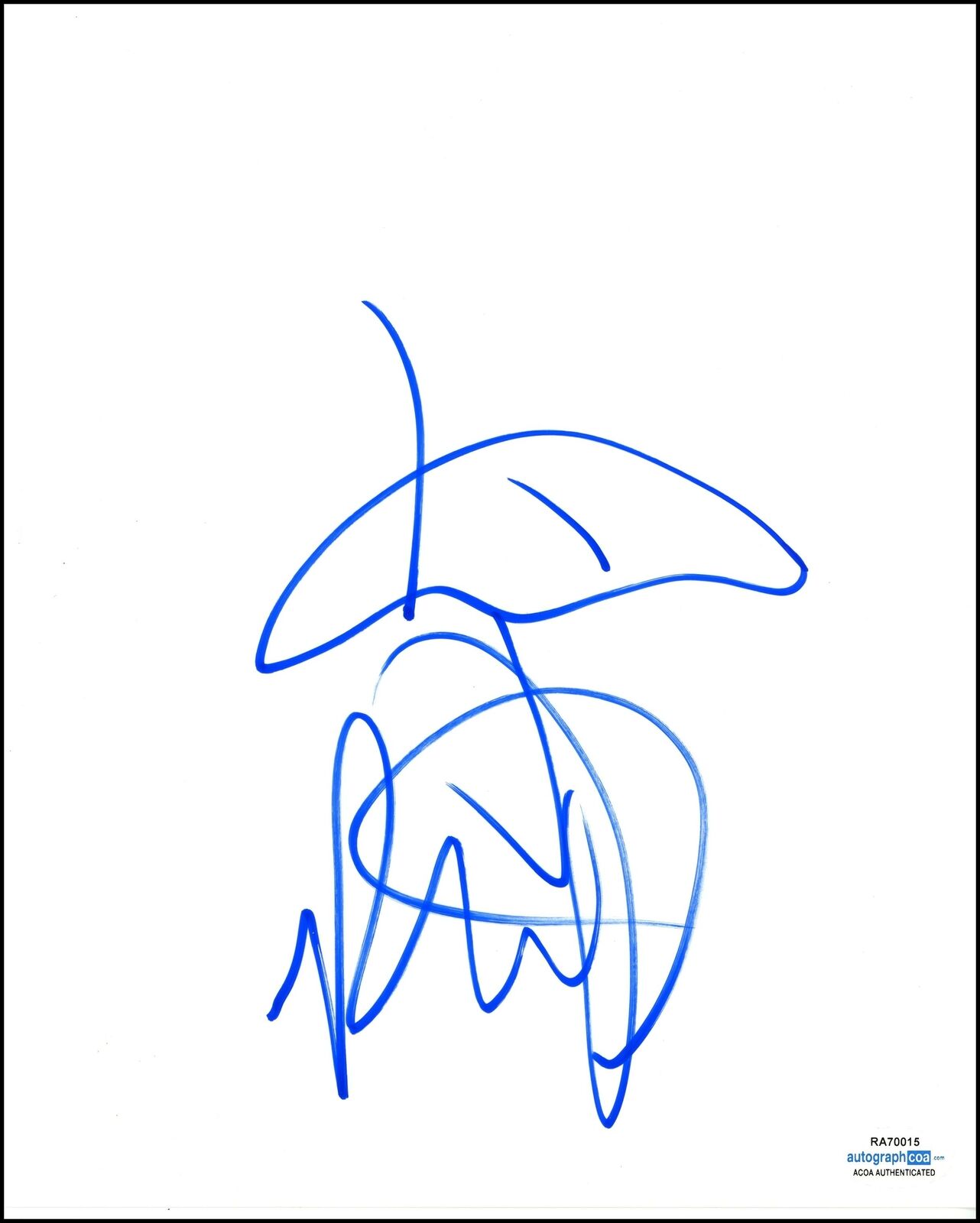 Robin Lord Taylor "Gotham" AUTOGRAPH Signed 'Penguin' 8.5x11 Umbrella ...