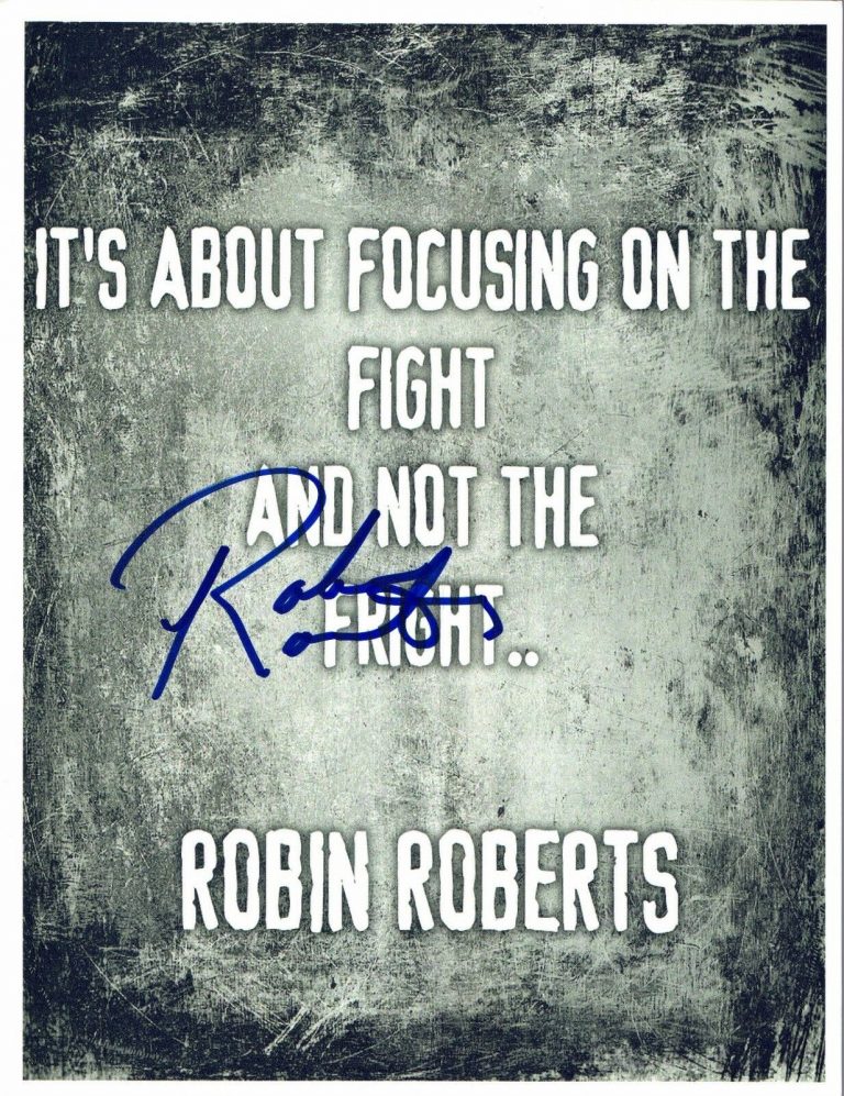 Robin Roberts Signed Autographed 8x10 Photo Good Morning America COA VD ...