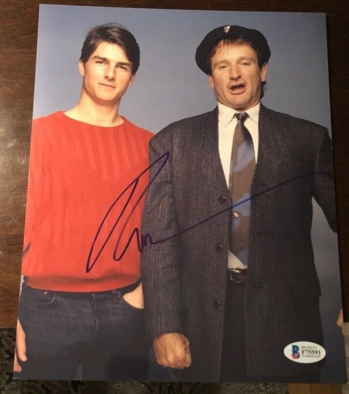 Robin Williams signed autographed 8x10 photo Tom Cruise In person proof ...