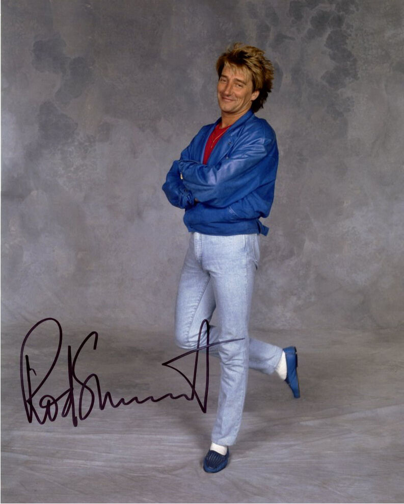 ROD STEWART Signed 11x14 Photo | Autographia