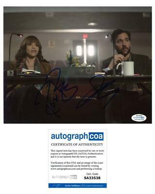 Rosie Perez & Josh Radnor "Rise" AUTOGRAPHS Signed 8x10 Photo ACOA ...
