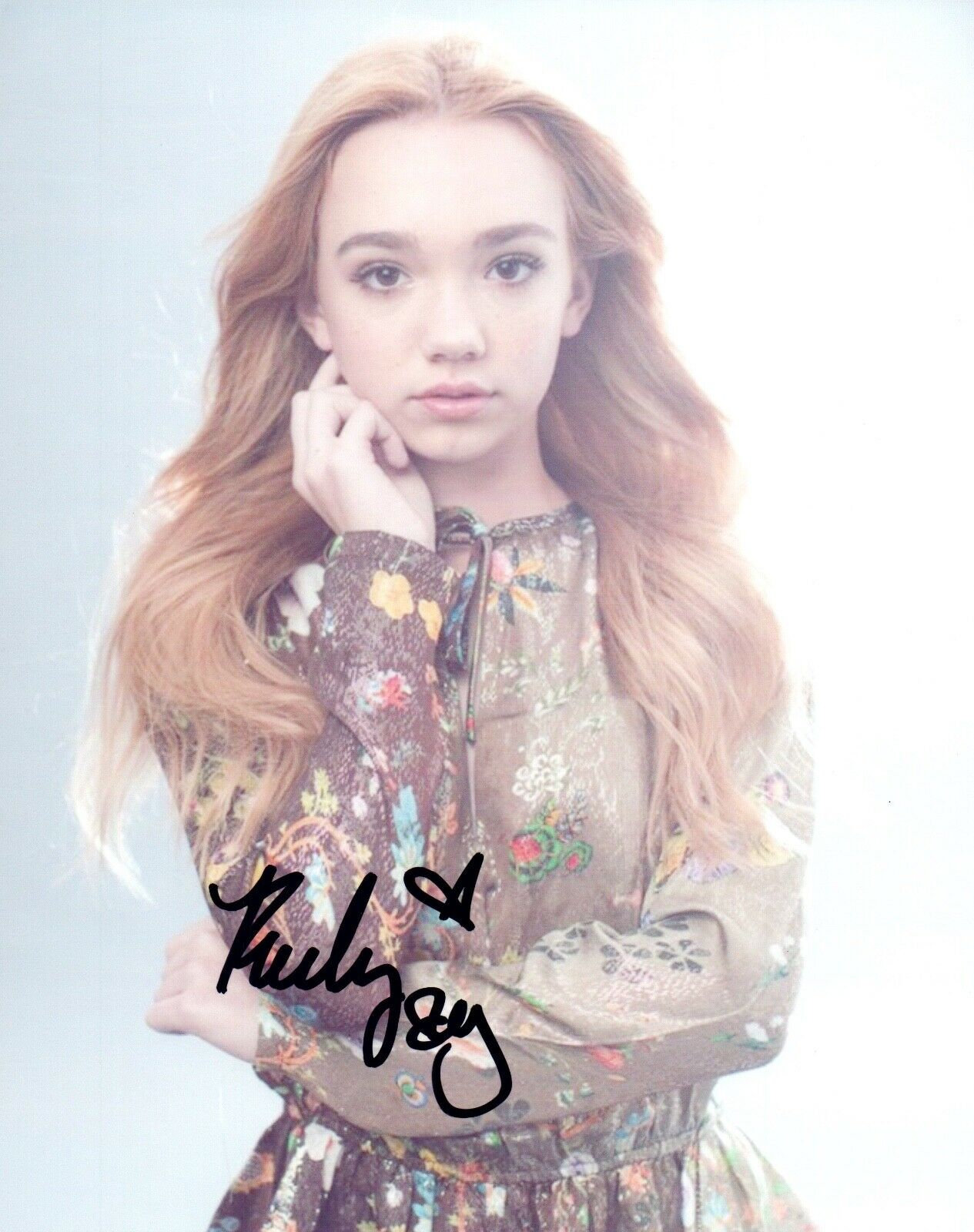 Ruby Jay Signed Autographed 8x10 Photo Holly Hobbie Actress COA ...