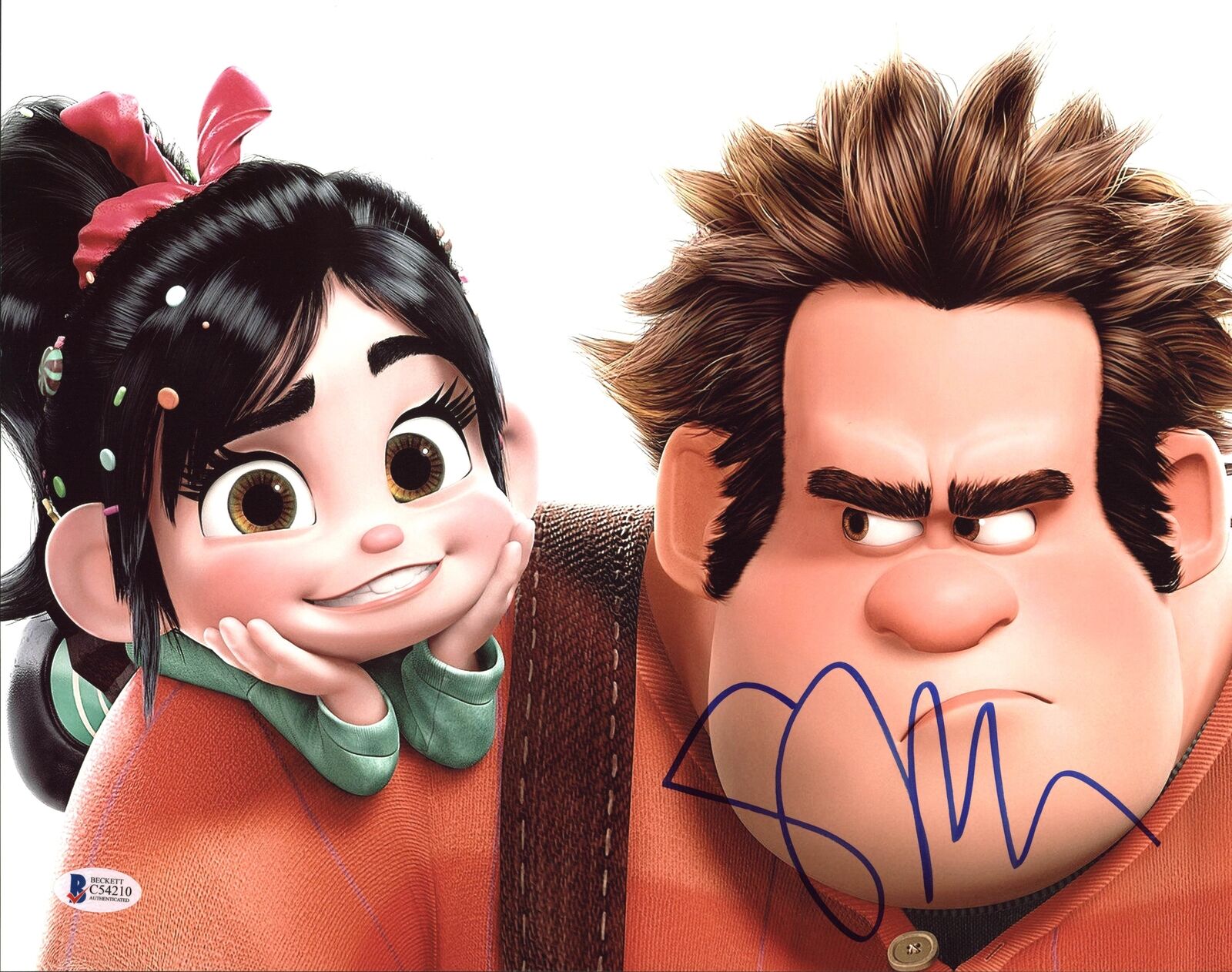 Sarah Silverman Wreck-It Ralph Authentic Signed 11X14 Photo BAS #C54210 ...