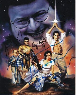 SEINFELD signed CAST photo JERRY JULIA LOUIS-DREYFUS MICHAEL RICHARDS ...