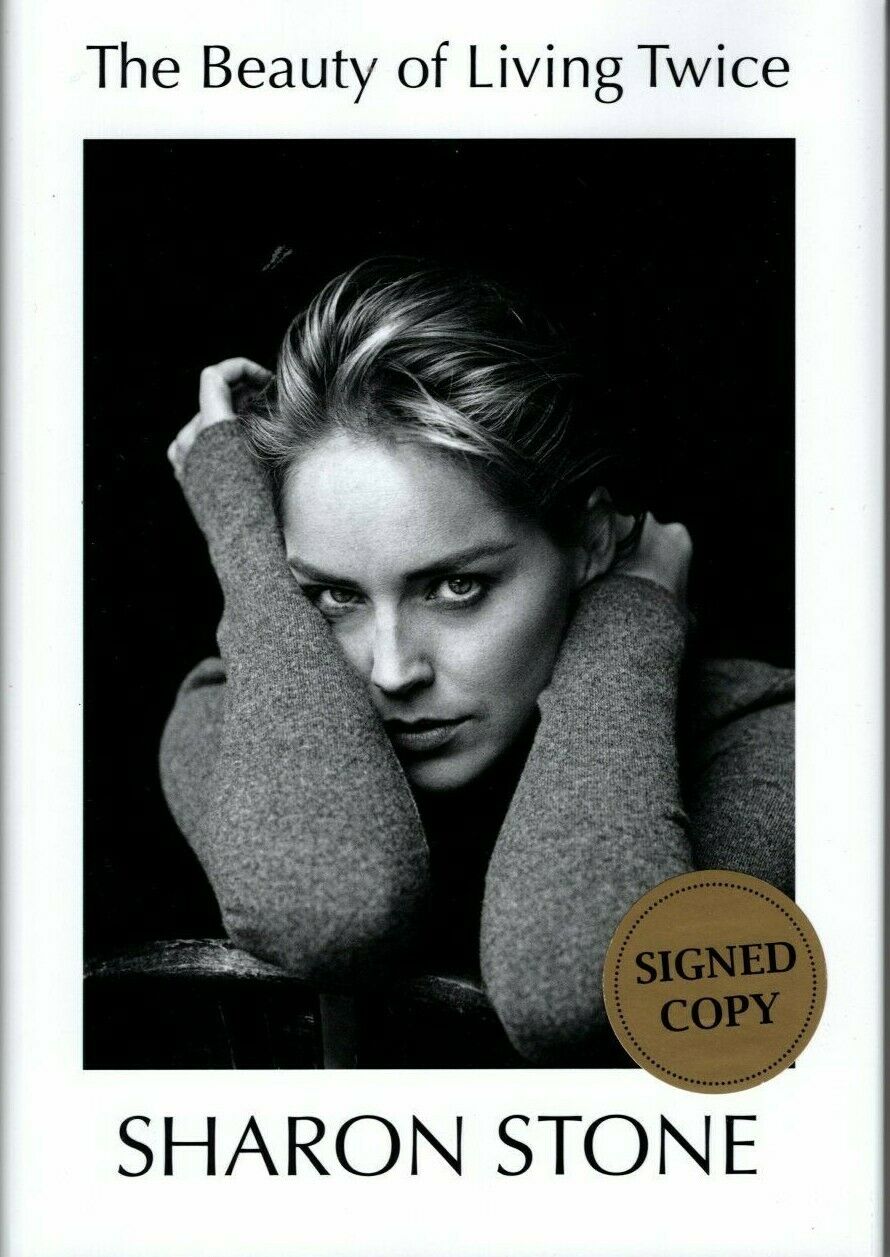 SHARON STONE signed autographed 1st Edition BOOK | Autographia
