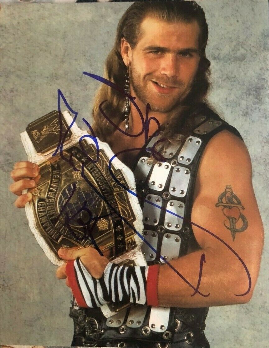 Shawn Michaels HBK signed autographed 8x10 Photo DX Rare WWE WWF ...