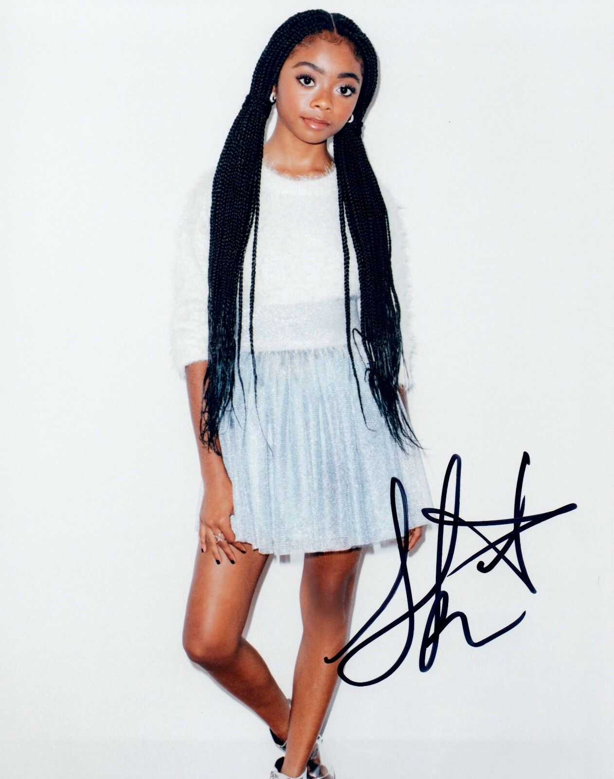 Skai Jackson Signed Autograph 8x10 Photo Child Actress BUNK'D & JESSIE ...