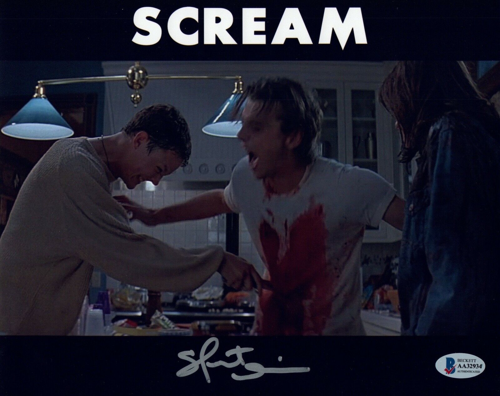 Skeet Ulrich Signed Autographed 8x10 Photo Scream Billy Loomis Beckett BAS COA - Autographia