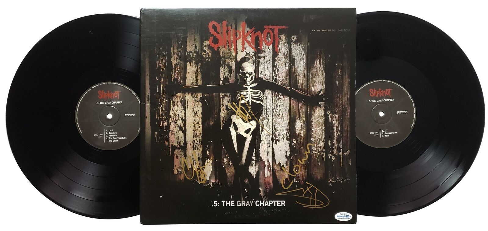 Slipknot Autographed Signed Album Record LP ACOA | Autographia
