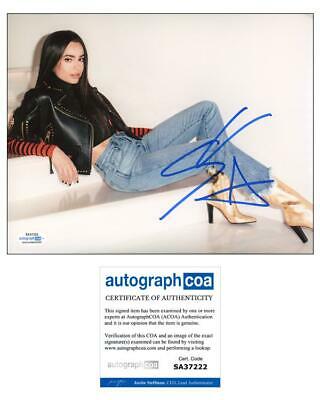 Sofia Carson "Disney's Descendants" AUTOGRAPH Signed 8x10 Photo E ACOA Collectible Memorabilia ...