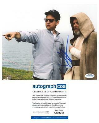 Star Wars J.J. Abrams Autographed Signed 8x10 Photo w/ Mark Hamill ACOA ...