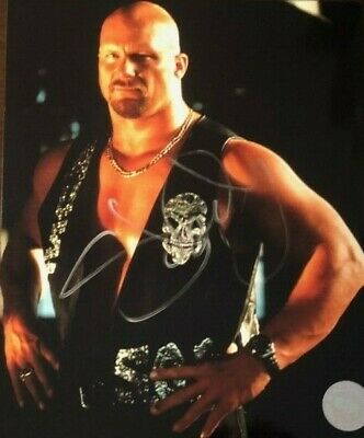 Stone Cold Steve Austin signed autographed official rare photo WWE WWF ...