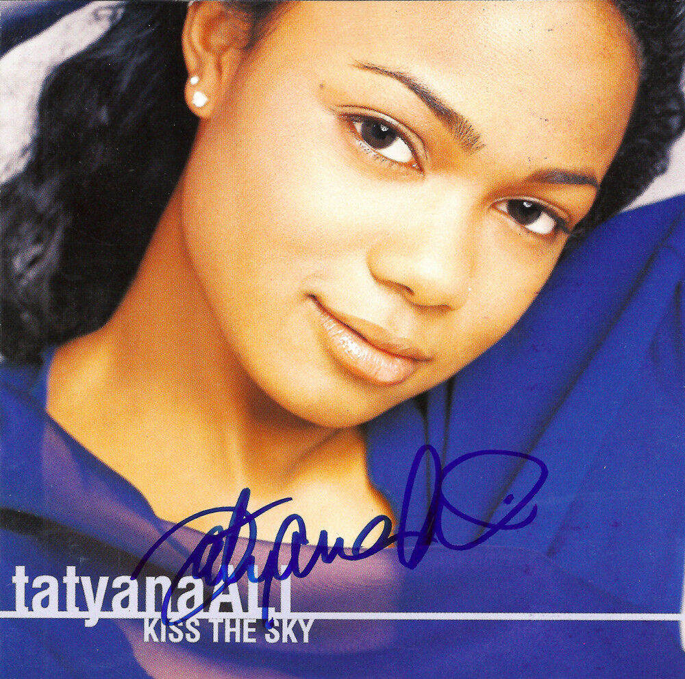 Tatanya Ali Autographed Signed Kiss The Sky CD Cover UACC RD AFTAL ...
