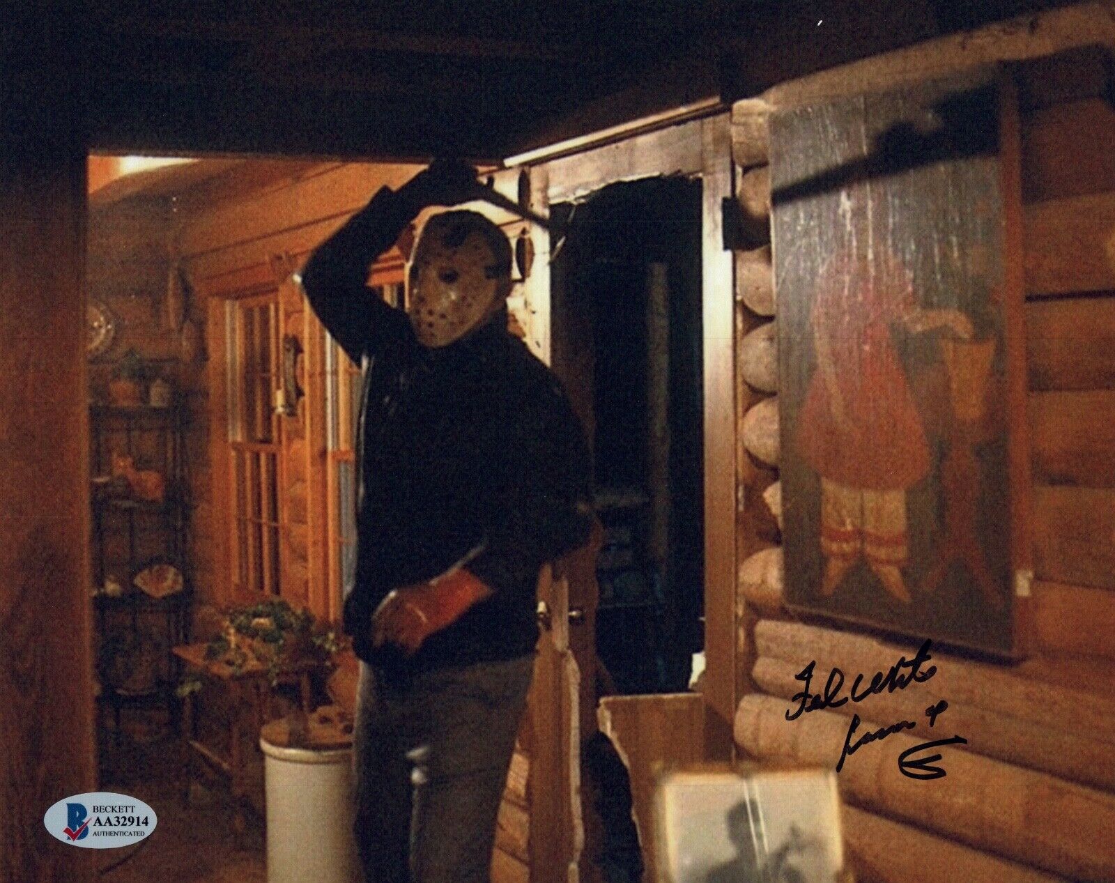 Ted White Signed 8x10 Photo Jason Friday The 13th The Final Chapter ...