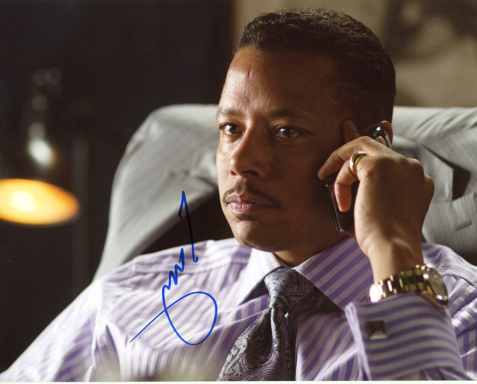 Terrence Howard "Empire" AUTOGRAPH Signed 'Lucious Lyon' 8x10 Photo B ...