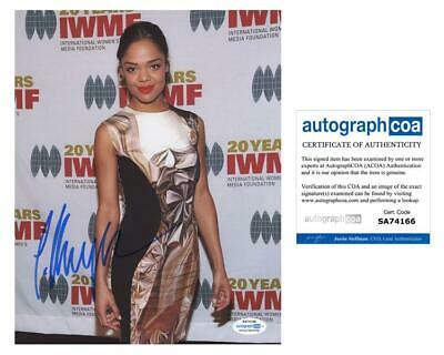 Tessa Thompson "Thor: Ragnarok" AUTOGRAPH Signed 8x10 Photo ACOA ...