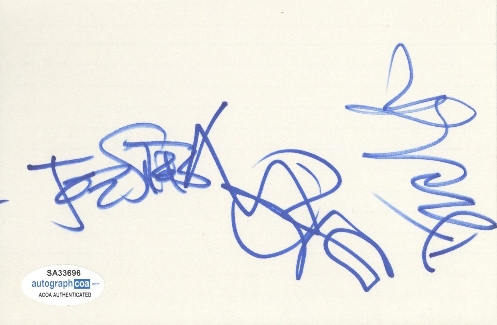 The Mighty Mighty Bosstones x3 Dicky Barrett Autographed Signed Index ...