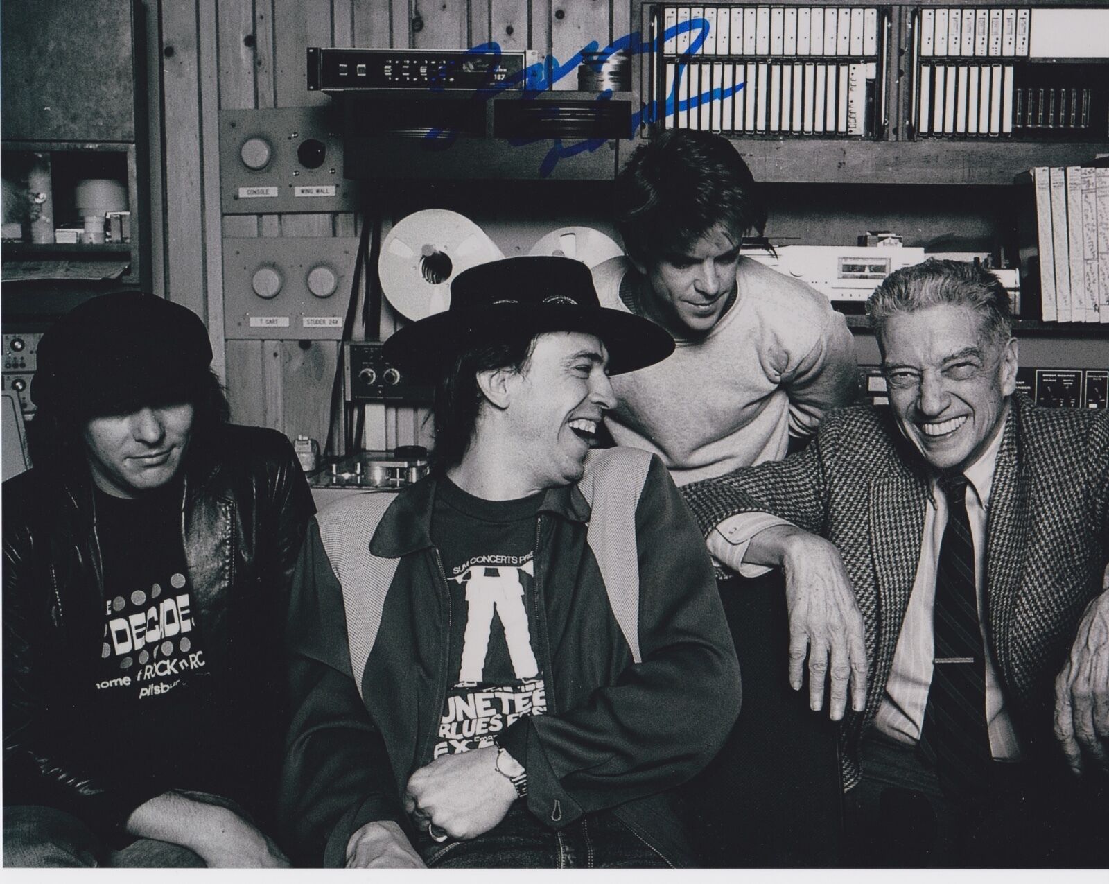 Tommy Shannon Signed Autographed 8x10 Photo Stevie Ray Vaughan Double ...