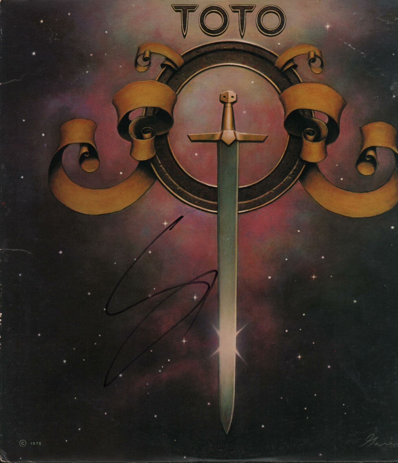 Toto Autographed Signed Toto Album Cover | Autographia