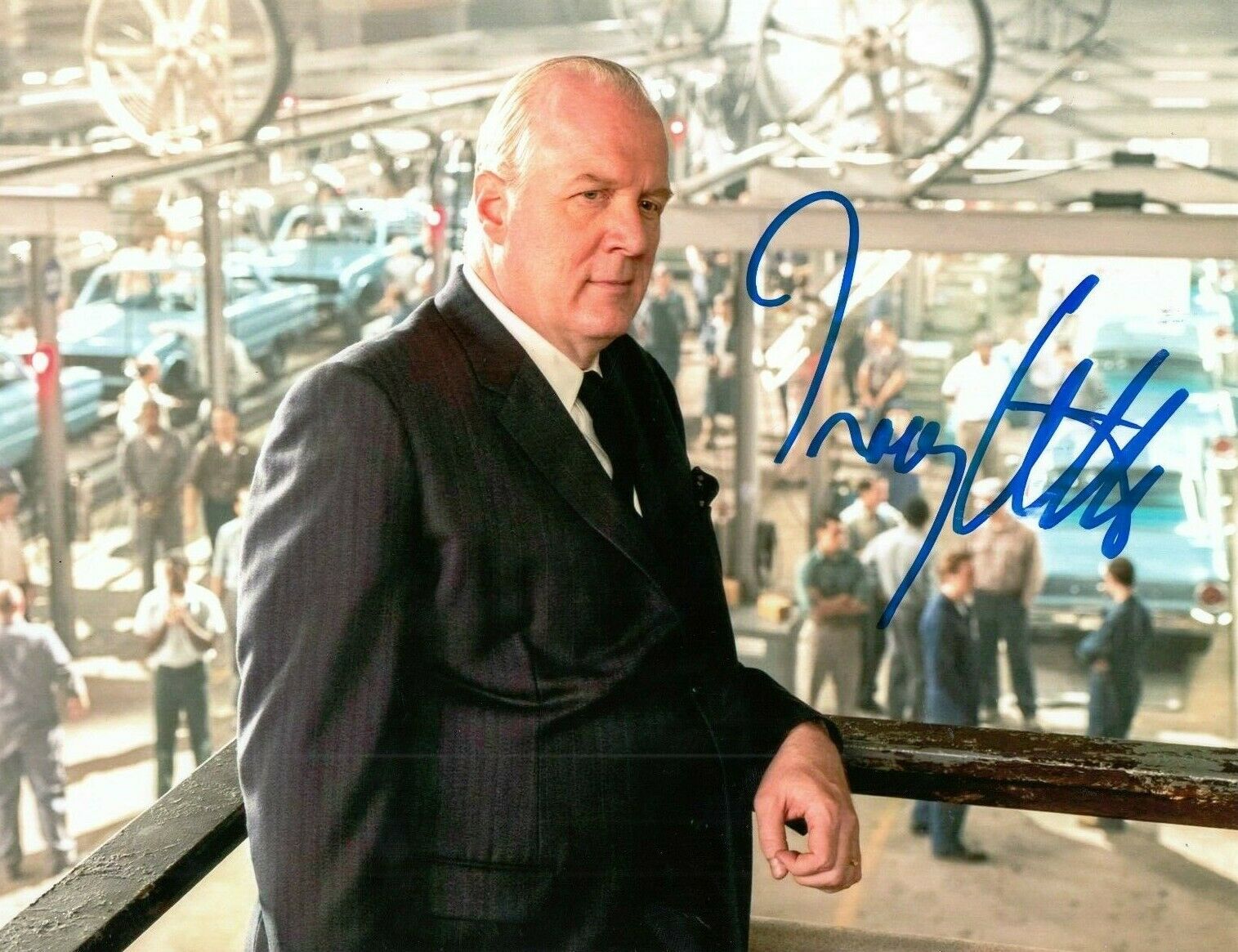 TRACY LETTS signed (FORD V FERRARI) Movie 8X10 photo *Henry Ford* auto ...