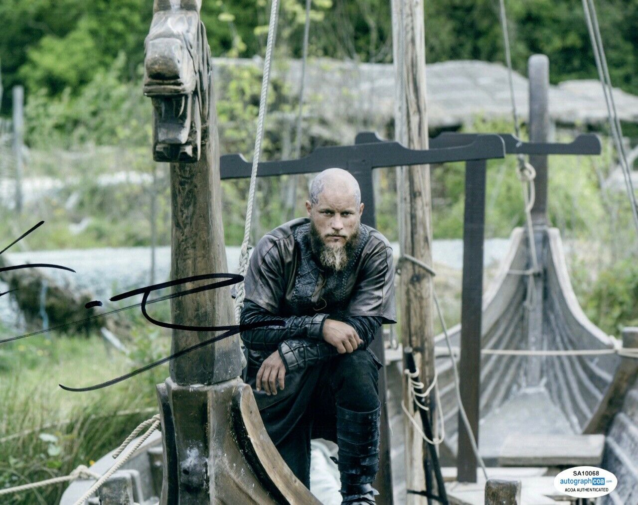 Travis Fimmel Signed Autographed 8x10 Photo Vikings Warcraft ACOA COA ...