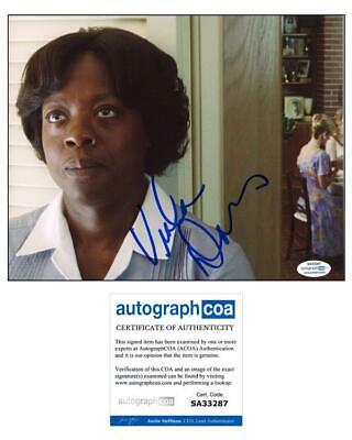 Viola Davis "The Help" AUTOGRAPH Signed 'Aibileen Clark' 8x10 Photo ...