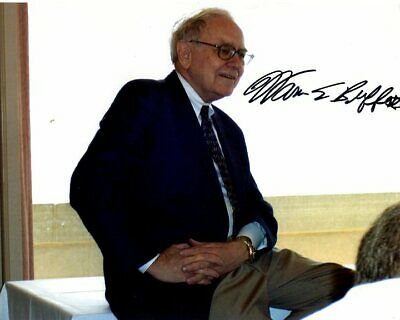 WARREN BUFFETT signed autographed photo | Autographia