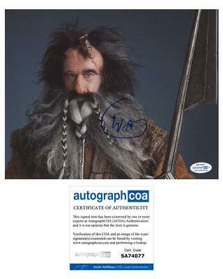William Kircher "The Hobbit" AUTOGRAPH Signed 'Bifur' 8x10 Photo ACOA ...