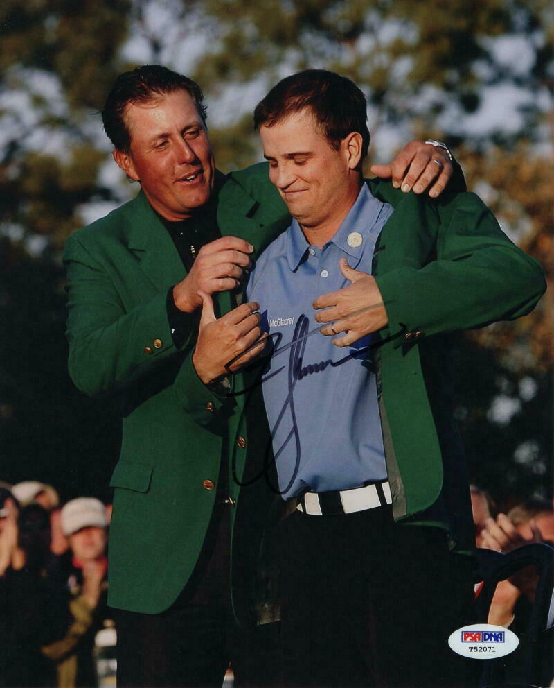 ZACH JOHNSON SIGNED AUTOGRAPH 8x10 PHOTO - 2007 MASTERS CHAMPION, VERY ...