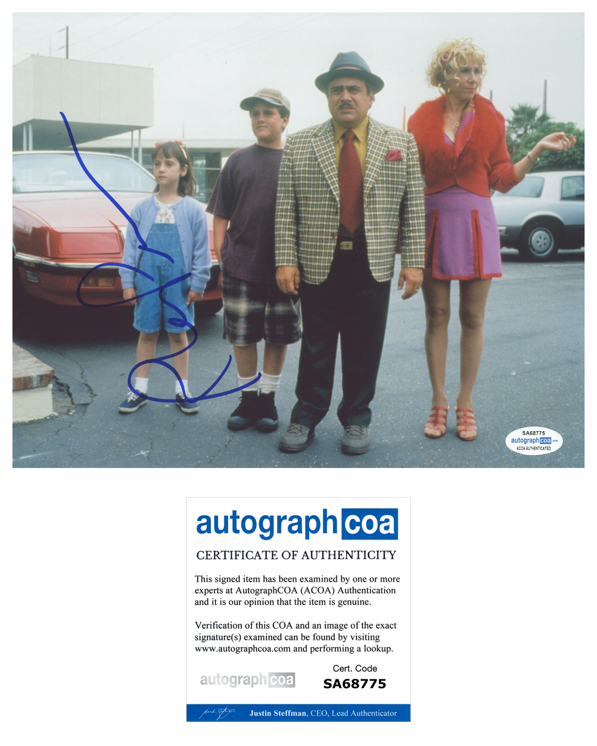 Rhea Perlman Signed Autographed 8x10 Photo Matilda Cheers Actress ACOA ...