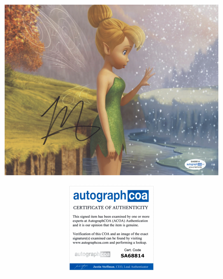 Mae Whitman Signed Autograph 8x10 Photo Tinker Bell Actress ACOA COA ...