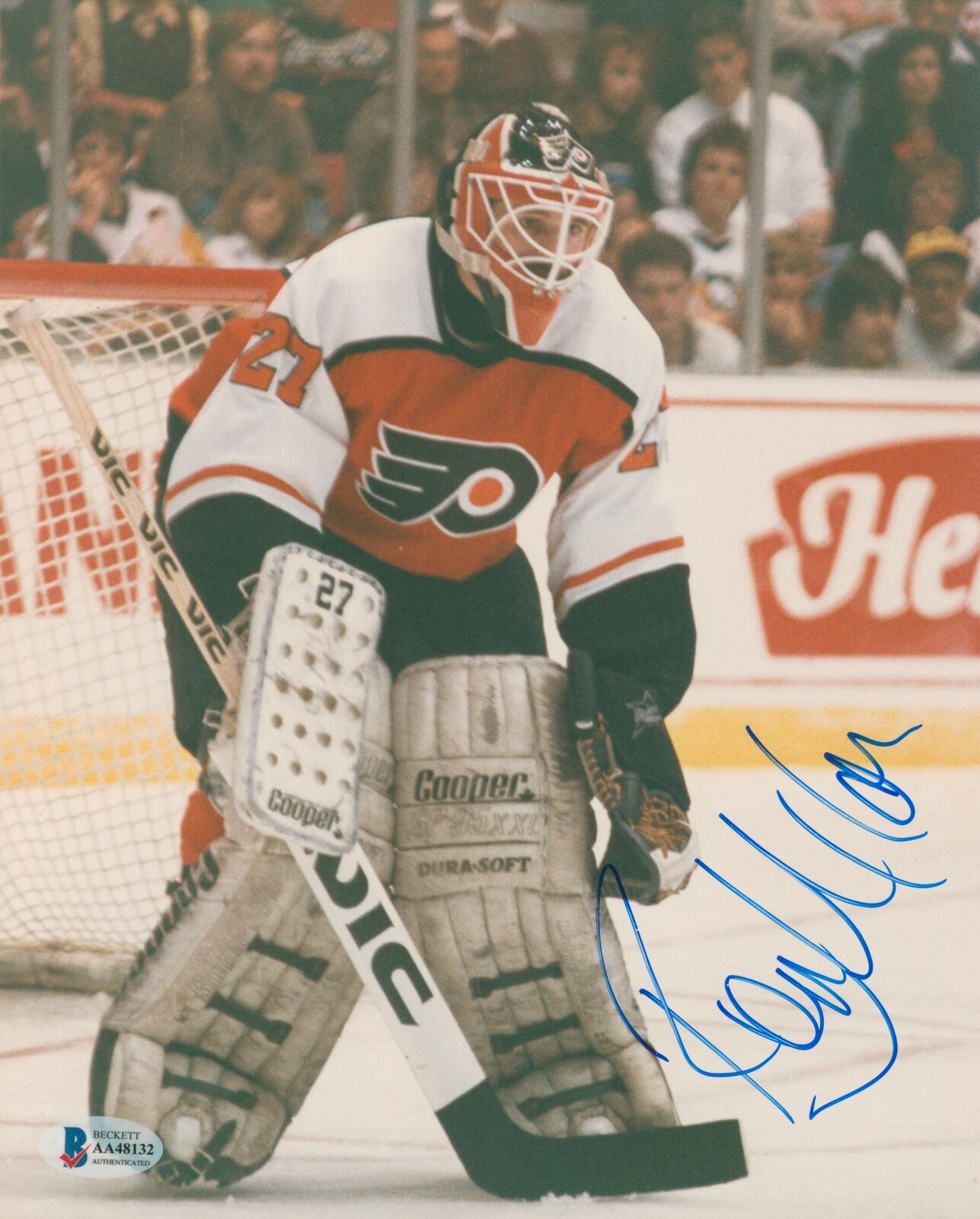 Flyers Ron Hextall Authentic Signed 8x10 Photo Autographed BAS #AA48132 ...