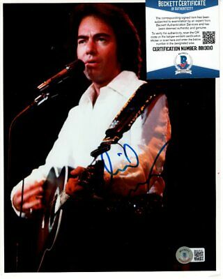NEIL DIAMOND signed 8x10 photo Beckett BAS | Autographia