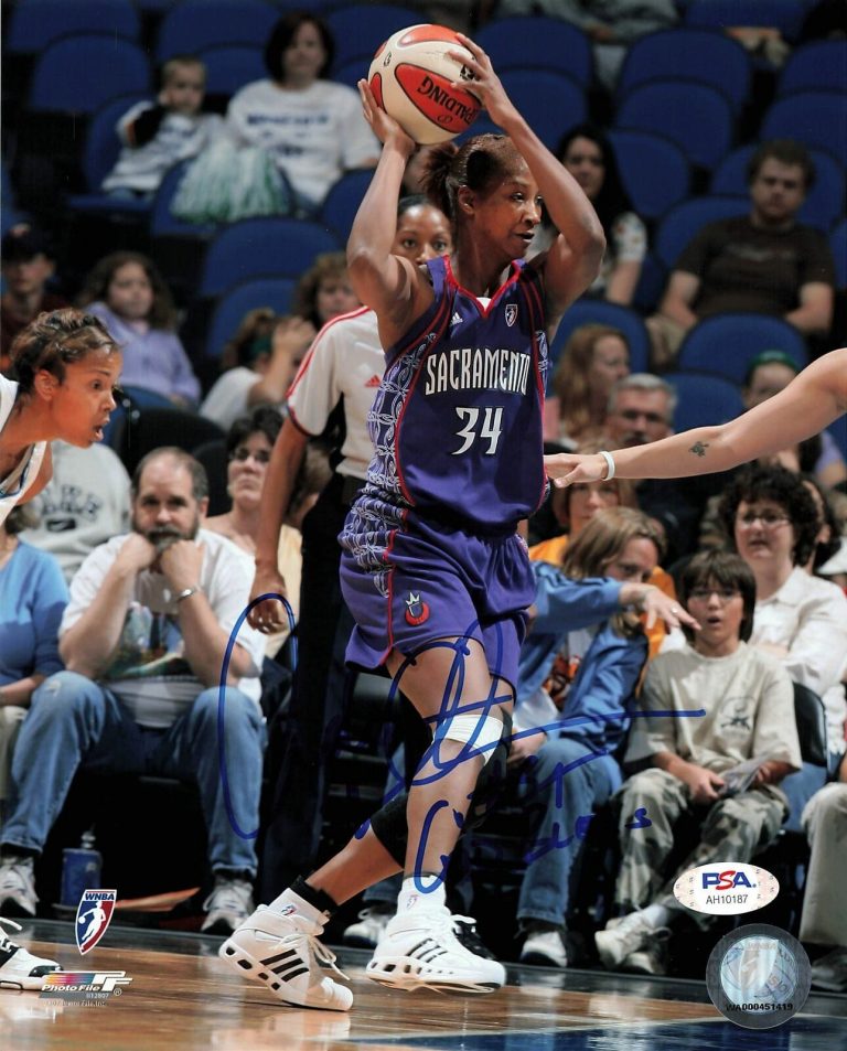 Adrienne Williams Signed 8x10 photo WNBA PSA/DNA Autographed Monarchs ...