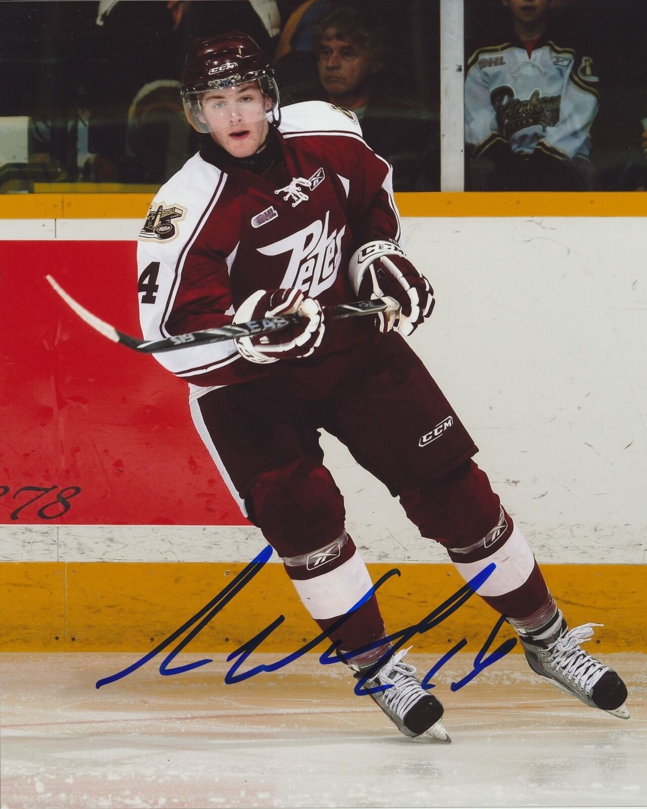 AUSTIN WATSON SIGNED PETERBOROUGH PETES 8X10 PHOTO | Autographia