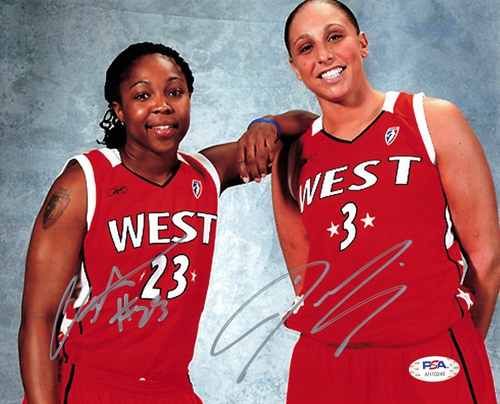 Cappie Pondexter Diana Taurasi Signed 8x10 photo WNBA PSA/DNA ...