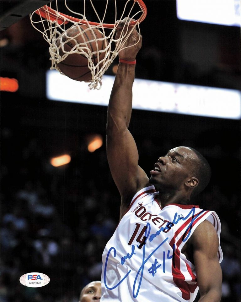Carl Landry signed 8x10 photo PSA/DNA Houston Rockets Autographed Warriors | Autographia