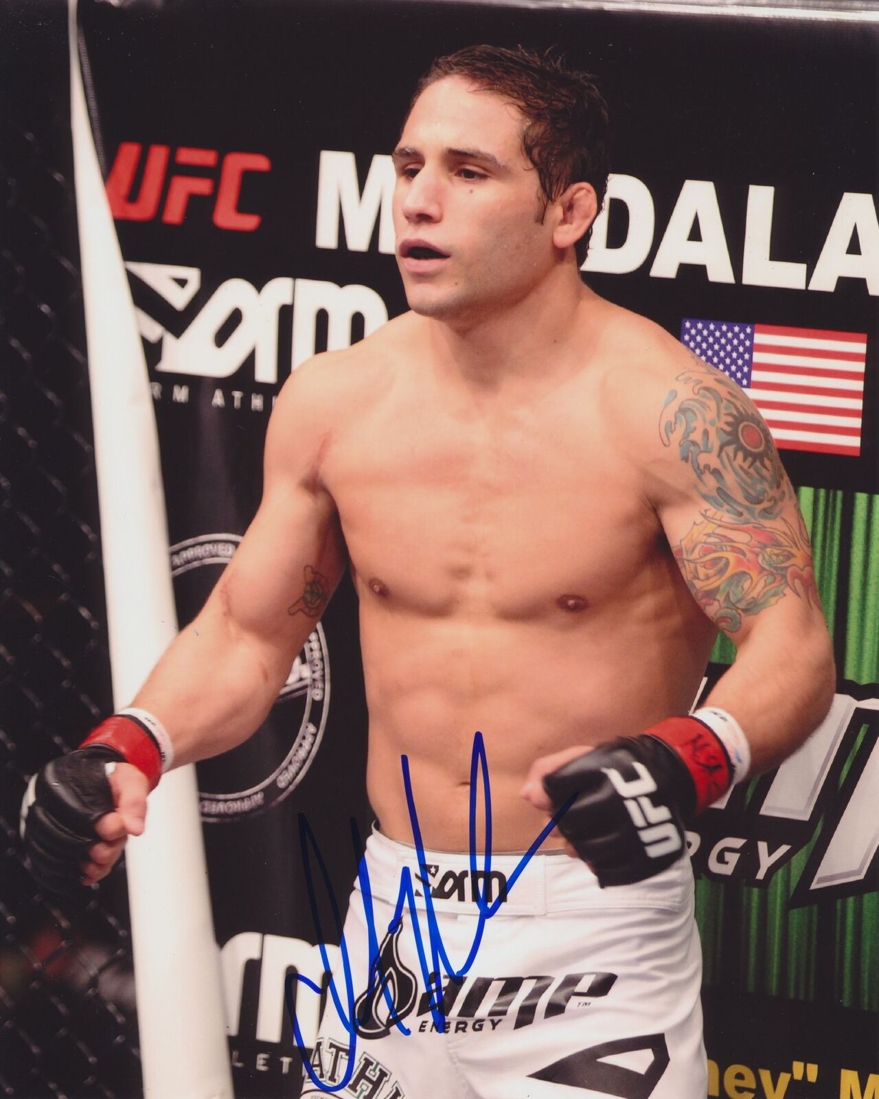 CHAD MENDES 'MONEY' SIGNED UFC 8X10 PHOTO 2 | Autographia