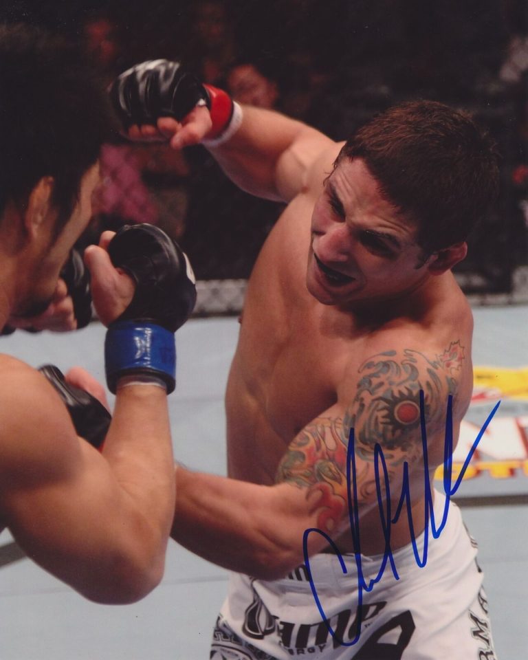 CHAD MENDES 'MONEY' SIGNED UFC 8X10 PHOTO | Autographia