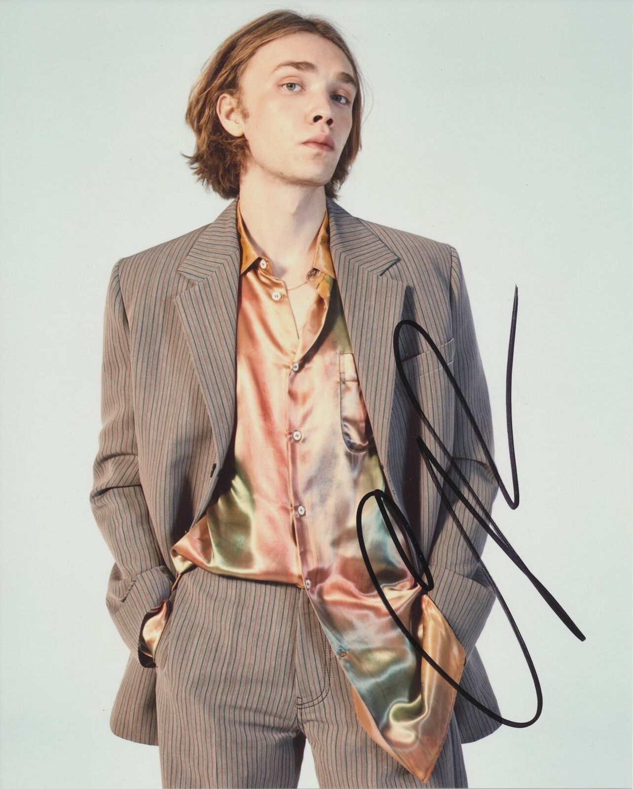 CHARLIE PLUMMER SIGNED 8X10 PHOTO | Autographia