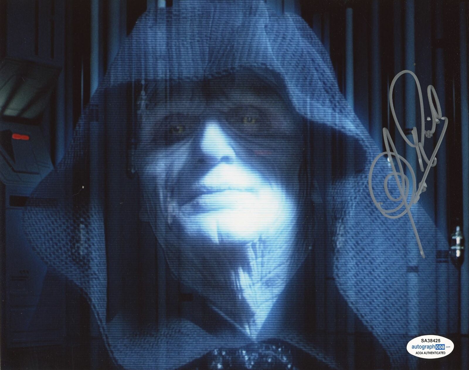 CLIVE REVILL SIGNED STAR WARS THE EMPIRE STRIKES BACK 8X10 PHOTO ACOA ...